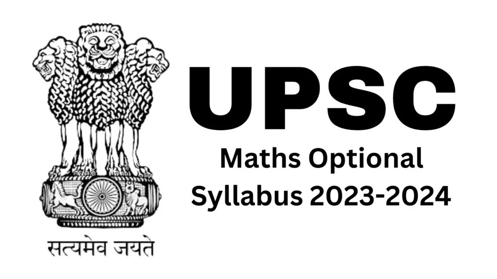 No 1 Best Upsc Maths Optional Syllabus 2025 Pdf Ramana Sri Ias